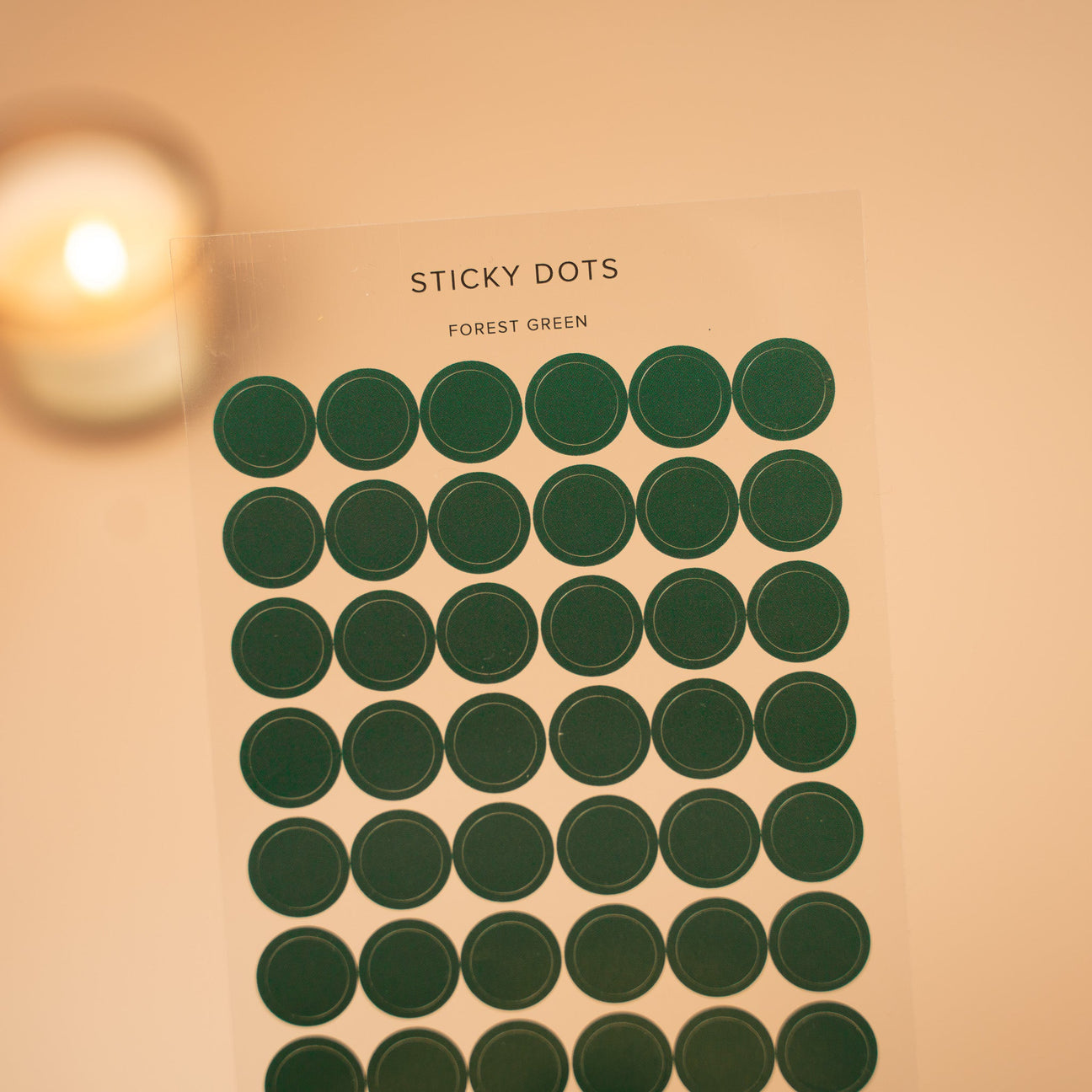Circle Dots Planner Stickers