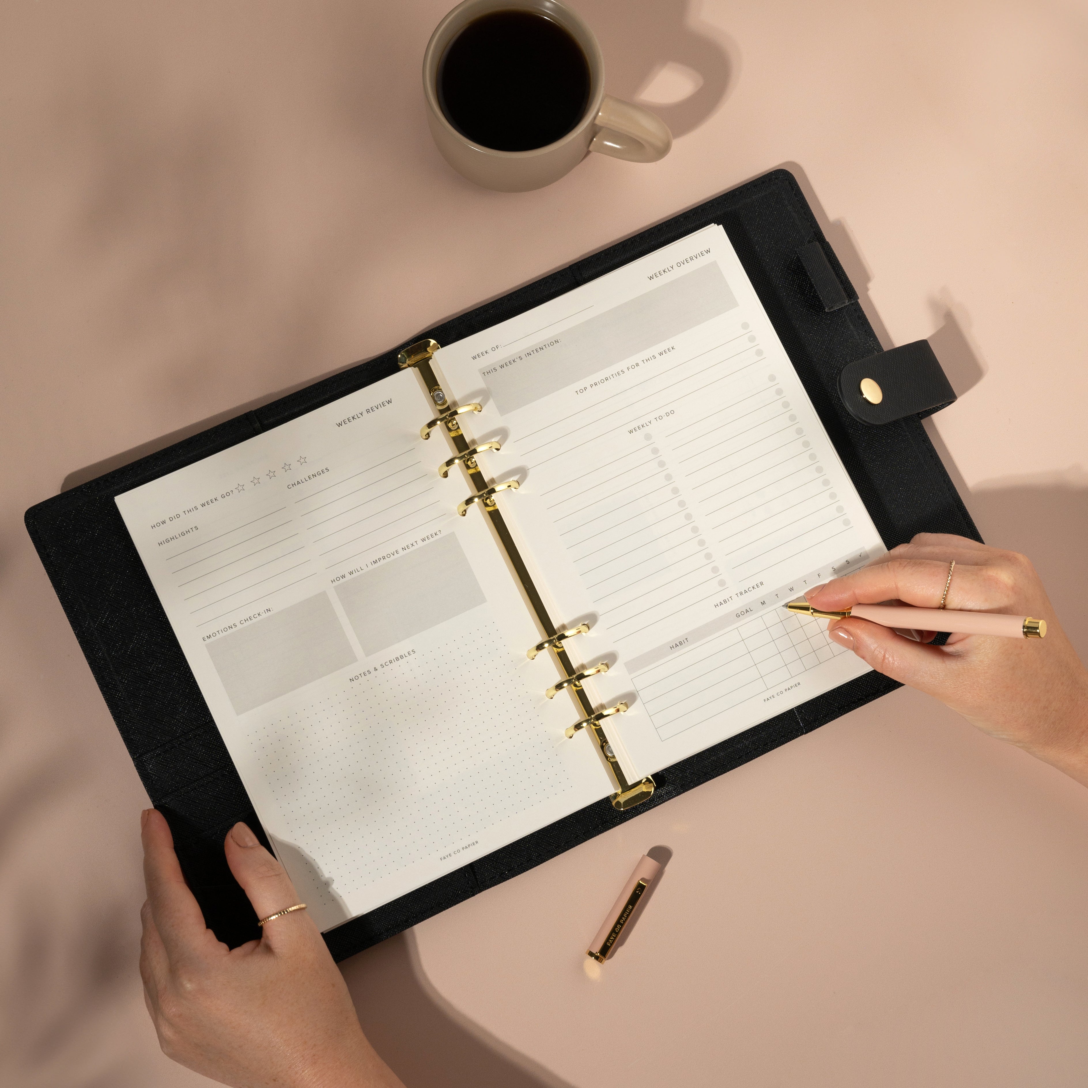 Minimal Planners | Personalised Stationery | Faye Co Papier