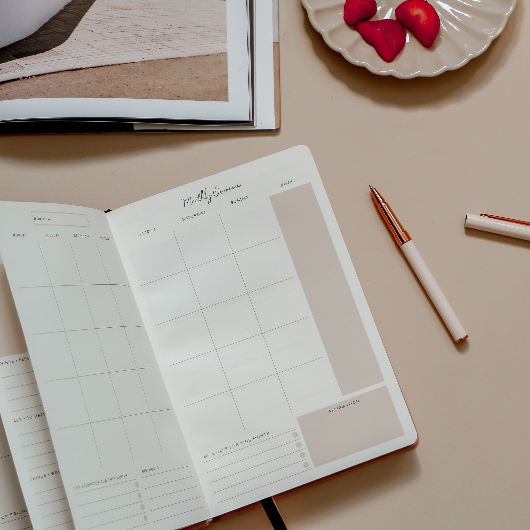 Weekly Productivity Planner| Maximize Your Week Now| Faye Co Papier